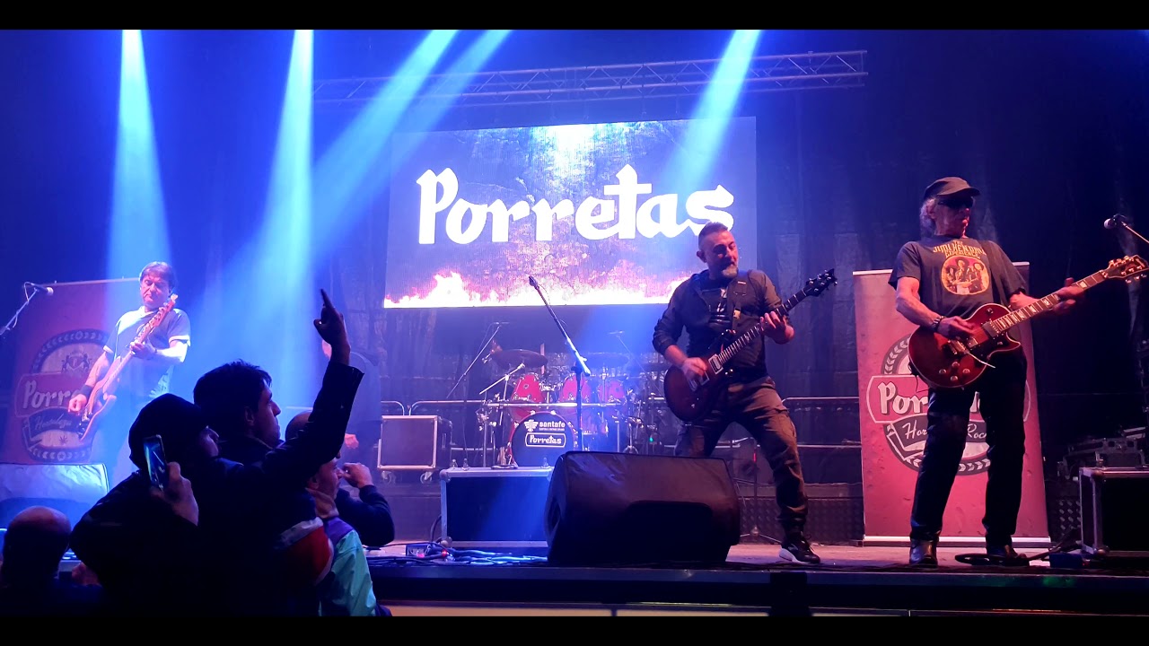 Porretas directo Y Aun Arde Madrid - Conciertos rock 2021 - YouTube