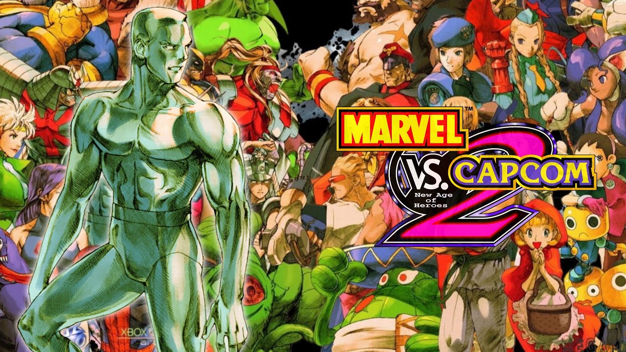 MARVEL VS CAPCOM 2 _ Ice Man Fighting With His Ice " Gameplay " - YouTube