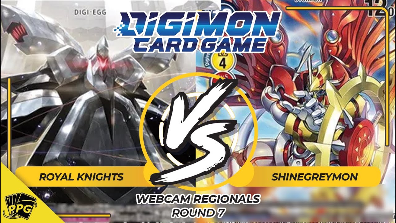Round 7 Digimon Card Game Webcam Regionals - YouTube