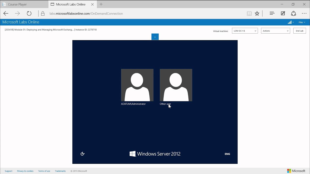 MOC On Demand Tutorial - Labs Online - YouTube