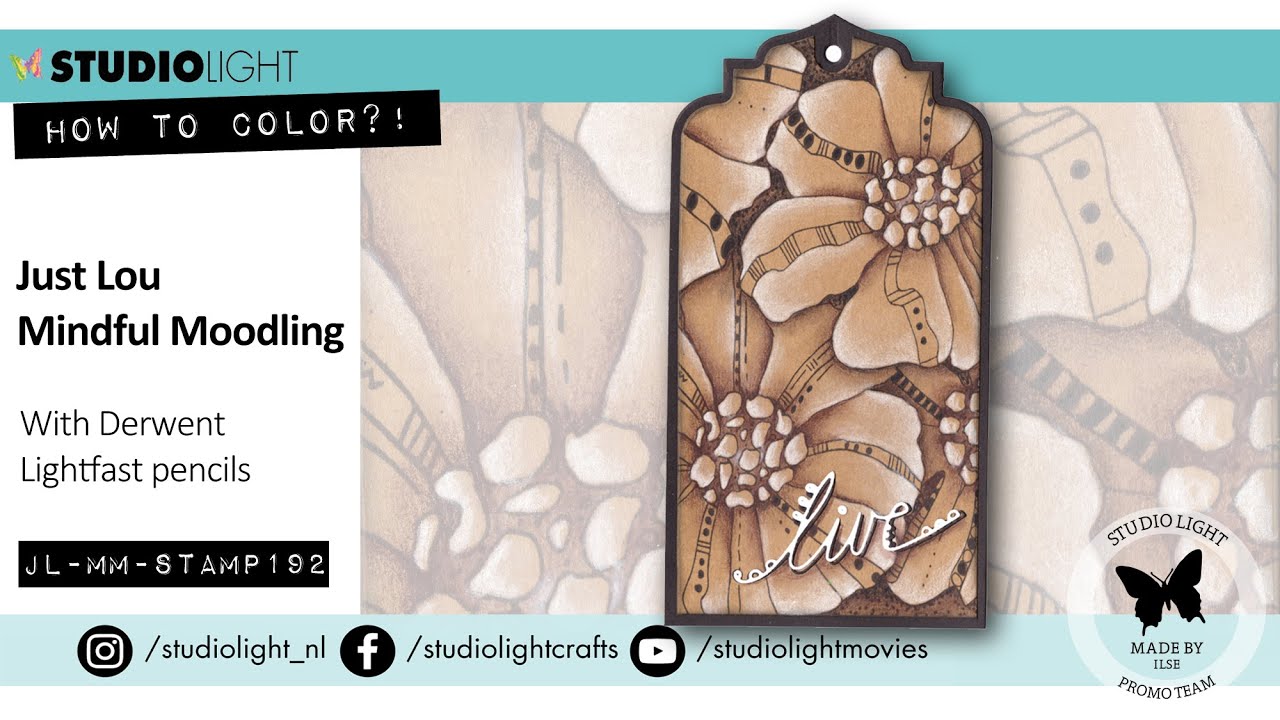 How To Color?! - Mindful Moodling with Derwent Lightfast - YouTube