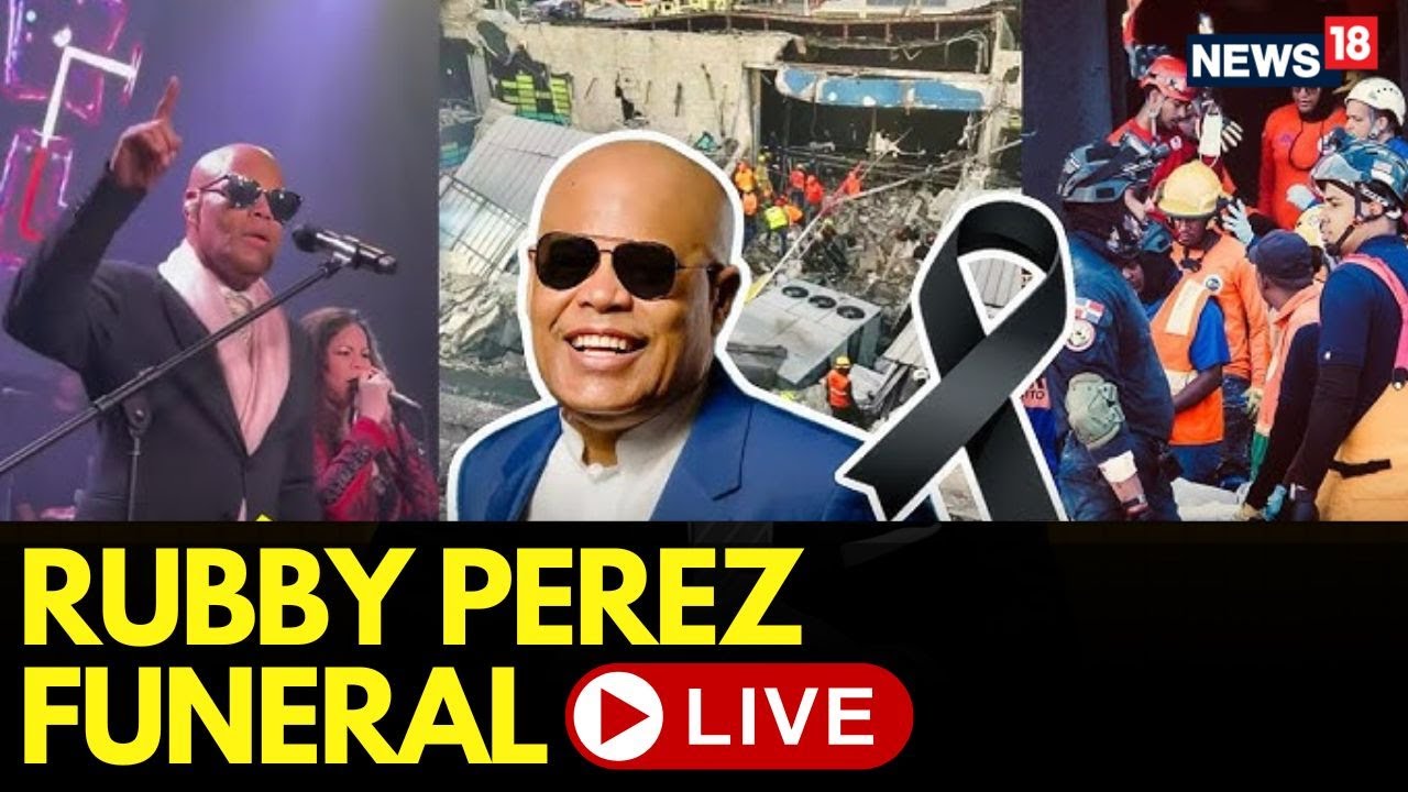 Live: Funeral For Renowned Dominican Singer Rubby Perez | Rubby Perez ...