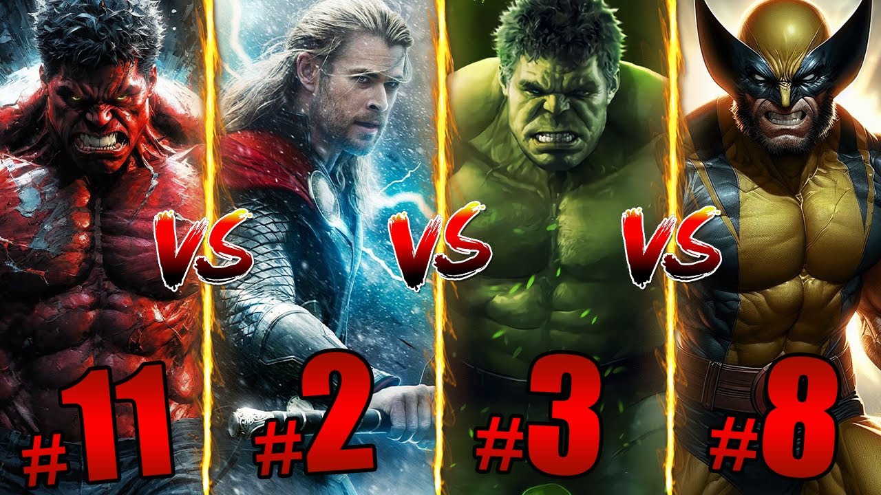 Who's Really the Most Durable Hero in Marvel? | Ranking Heroes From ...