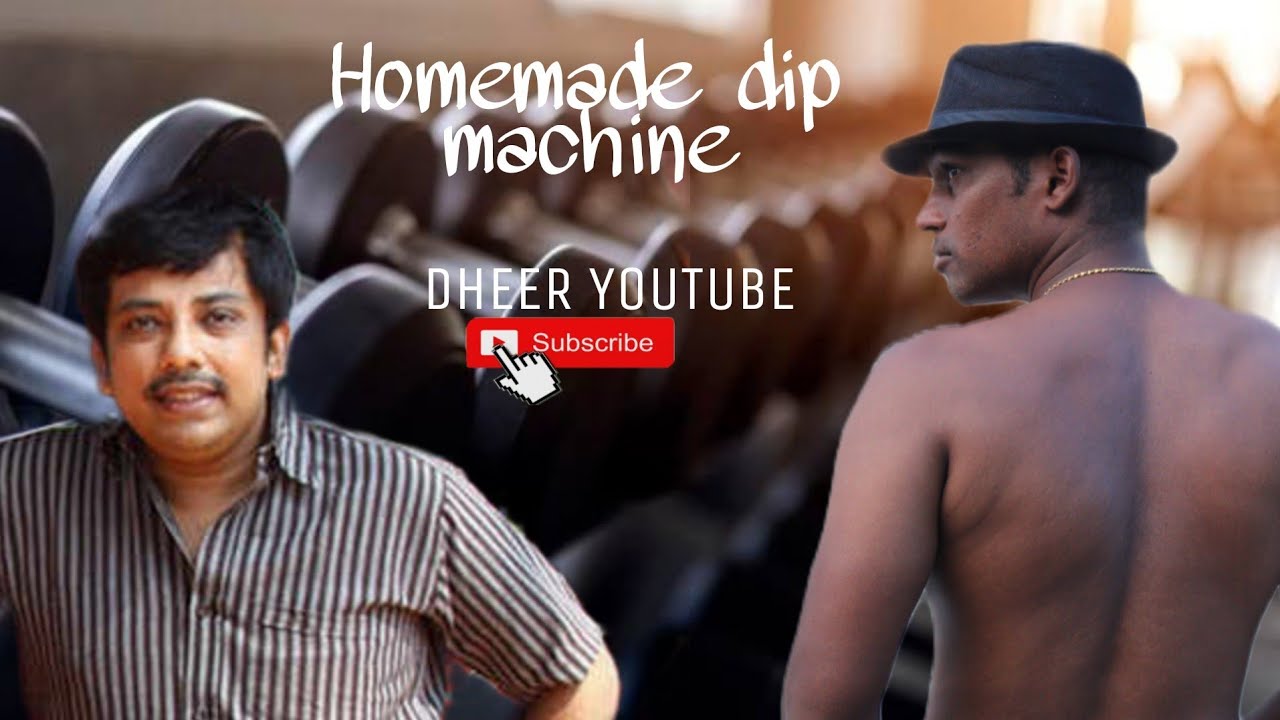 DIY DIP MACHINE | HOMEMADE GYM EQUIPMENTS | AWESOME GYM IDEAS BY DHEER ...