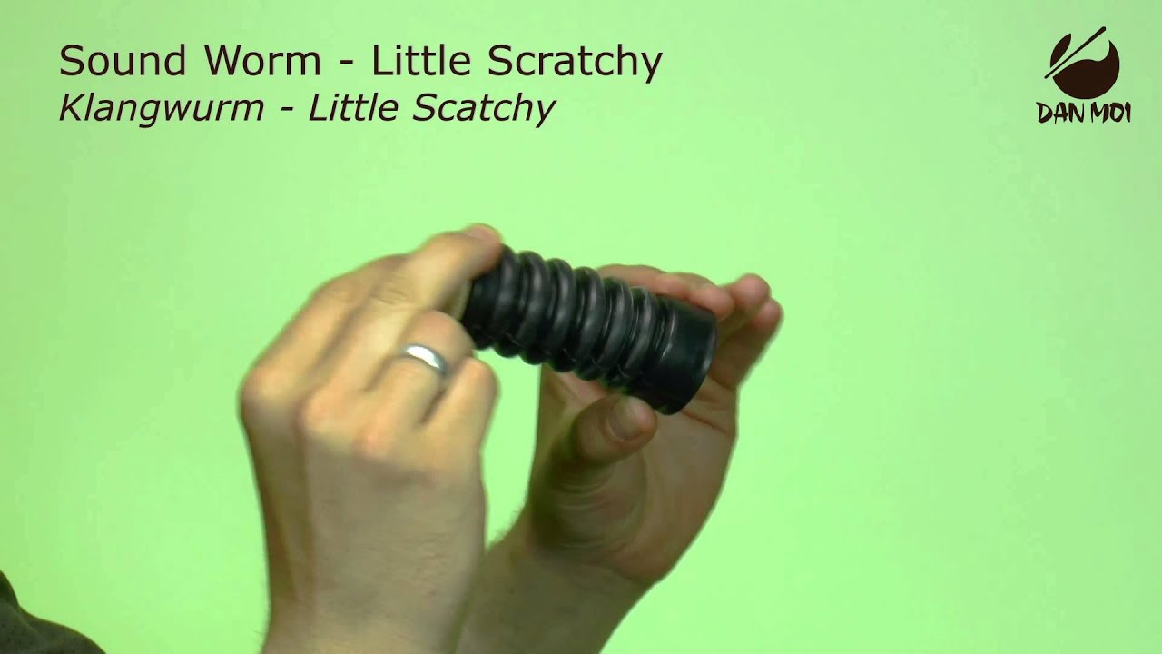 Sound Worm - Little Scratchy Scratching Sound Effects Instrument - YouTube