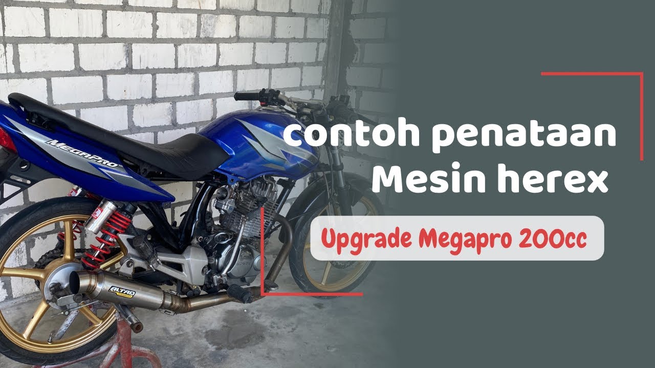 Beberapa contoh mesin Megapro Upgrade Tiger // Mesin Herex - YouTube
