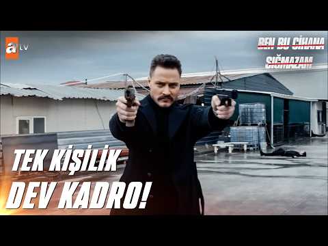 Ateş tek başına Sabit'in adamlarına karşı koyuyor! - Ben Bu Cihana Sığmazam 18. Bölüm