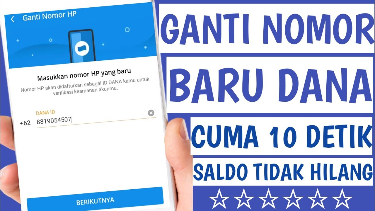 Cara Mengganti Nomor Dana Yang Sudah Tidak Aktif Agar Saldo Tidak ...