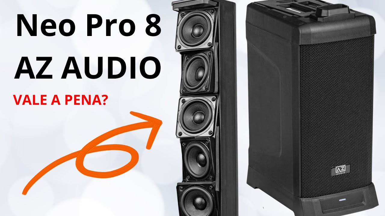 NEO PRO 8 AZ AUDIO - ANÁLISE COMPLETA - YouTube