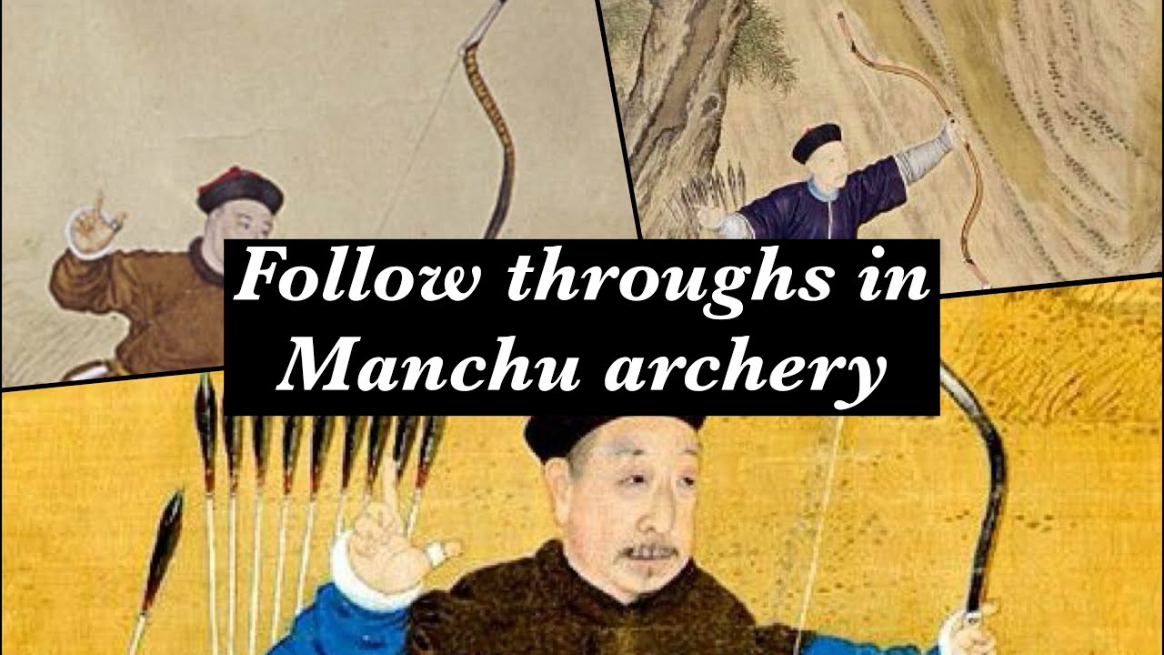 Follow throughs in Manchu archery | Manchu archery | Archery essay🏹 ...