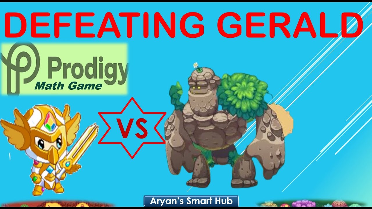 Prodigy Boss Battle! Defeating GERALD the Boss! - YouTube