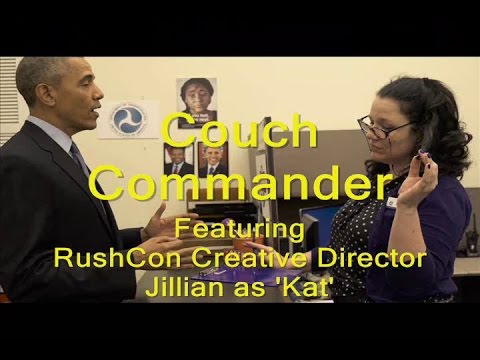 Couch Commander - Featuring RushCon Creative Director Jillian as 'Kat' - YouTube