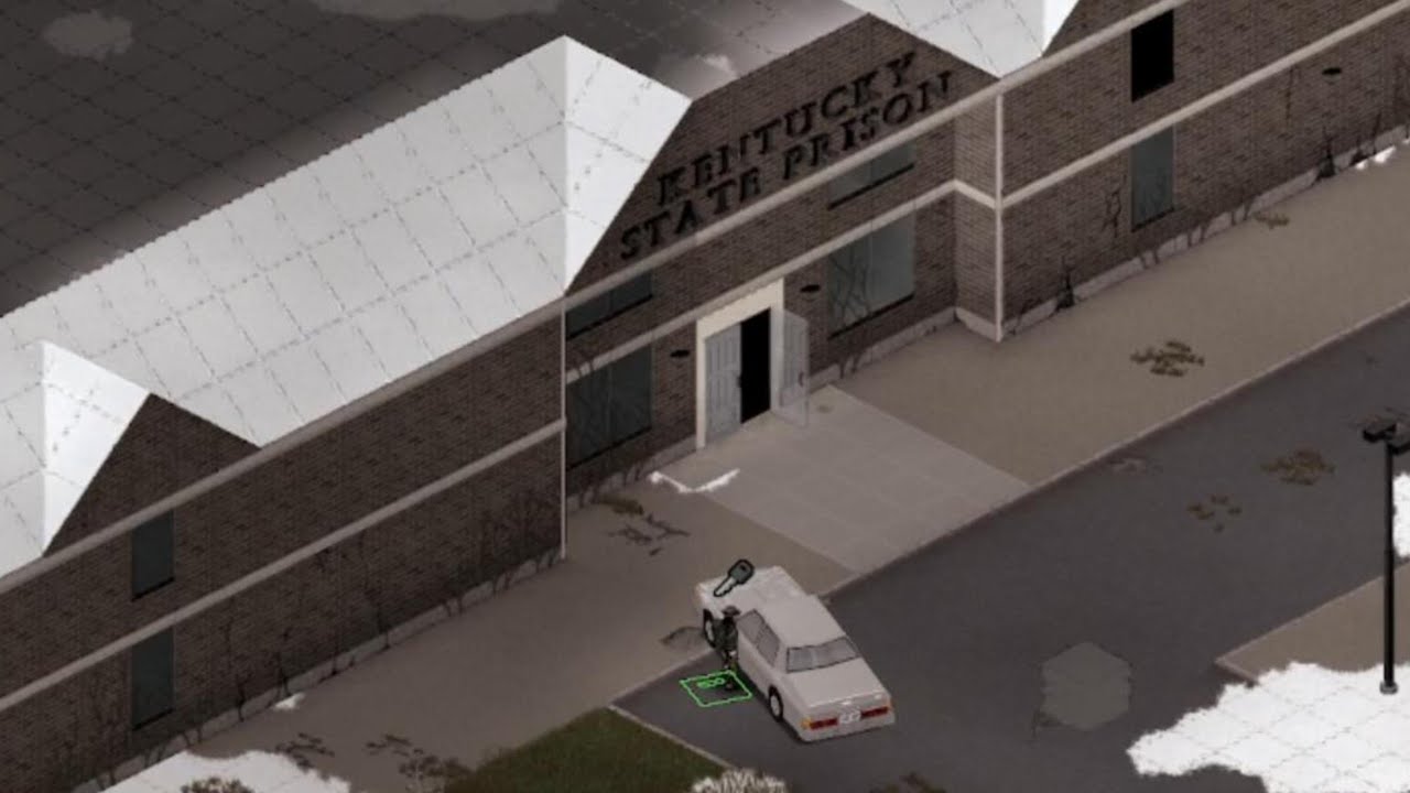 Exploring Prison in Rosewood; Project zomboid. - YouTube