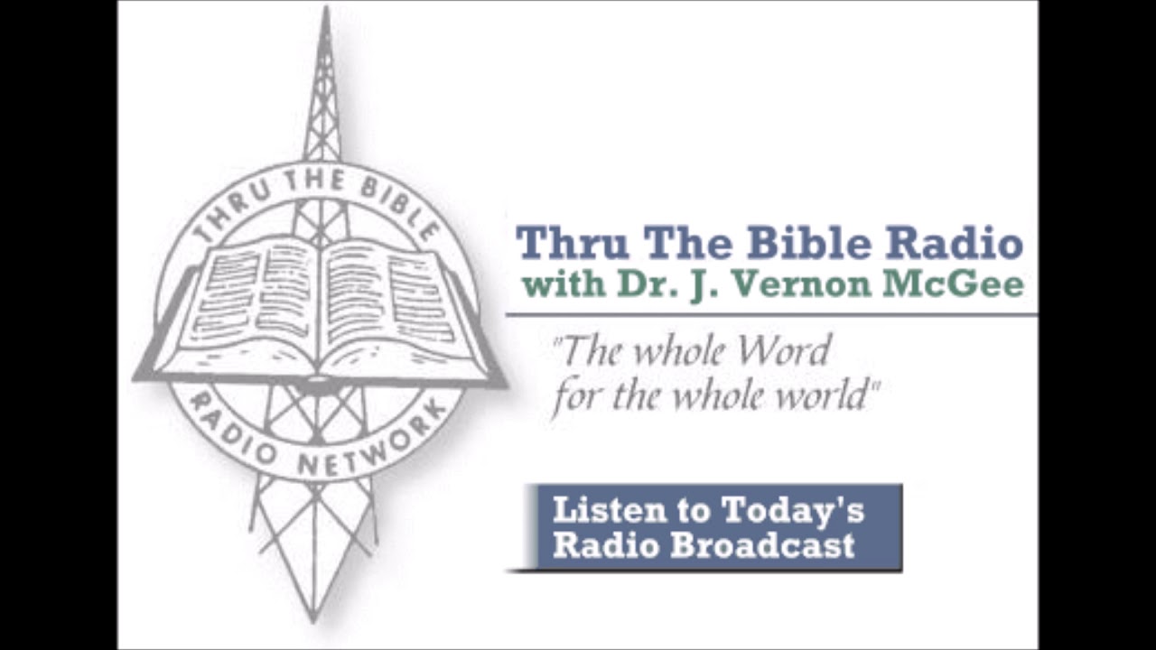 Thru the Bible with James Vernon Mcgee - does god hate? - YouTube