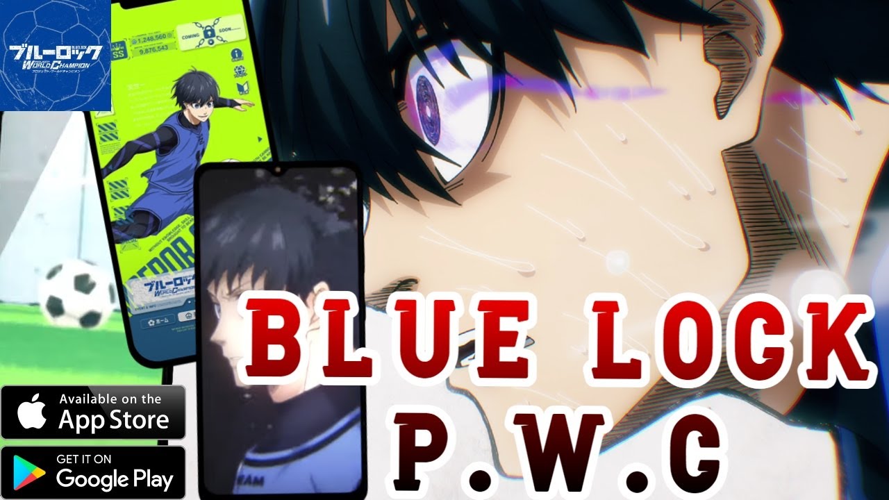 UN NOUVEAU JEU BLUE LOCK / BLUE LOCK PROJECT WORLD CHAMPIONS - YouTube