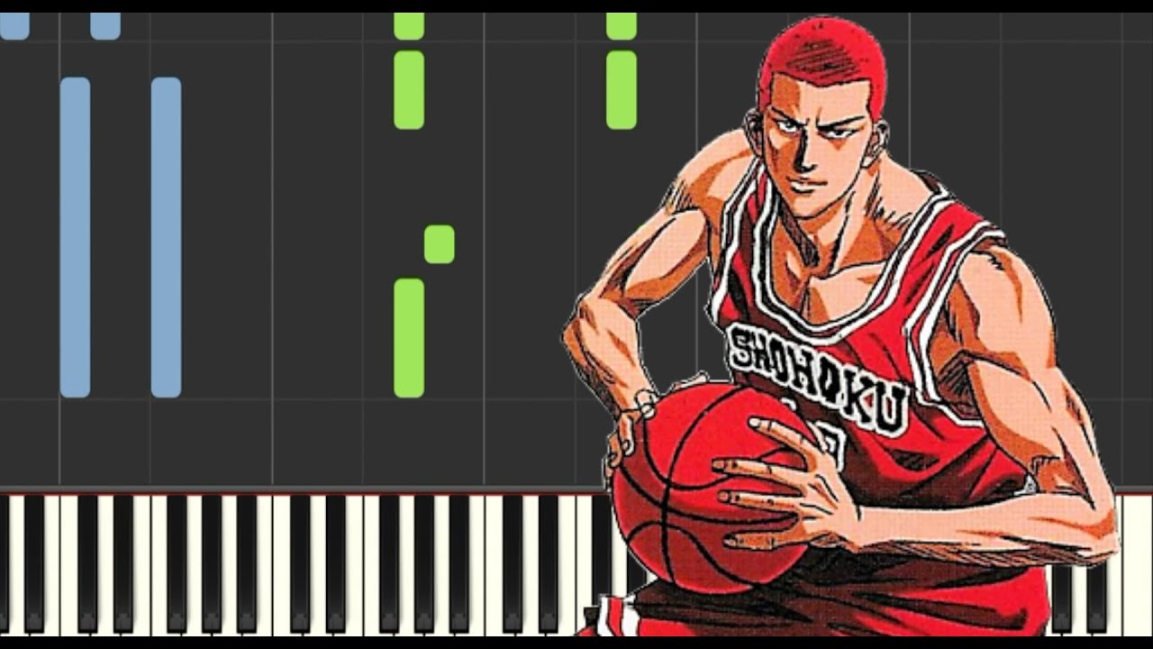 Slam Dunk - Kimi Ga Suki Da To Sakebitai OP (Piano Tutorial) - YouTube