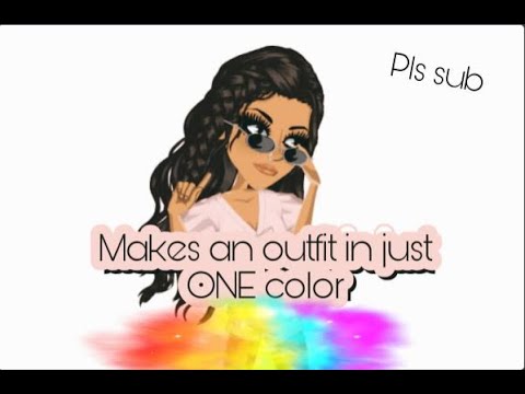 Makes A Outfit In Just ONE Color? - YouTube