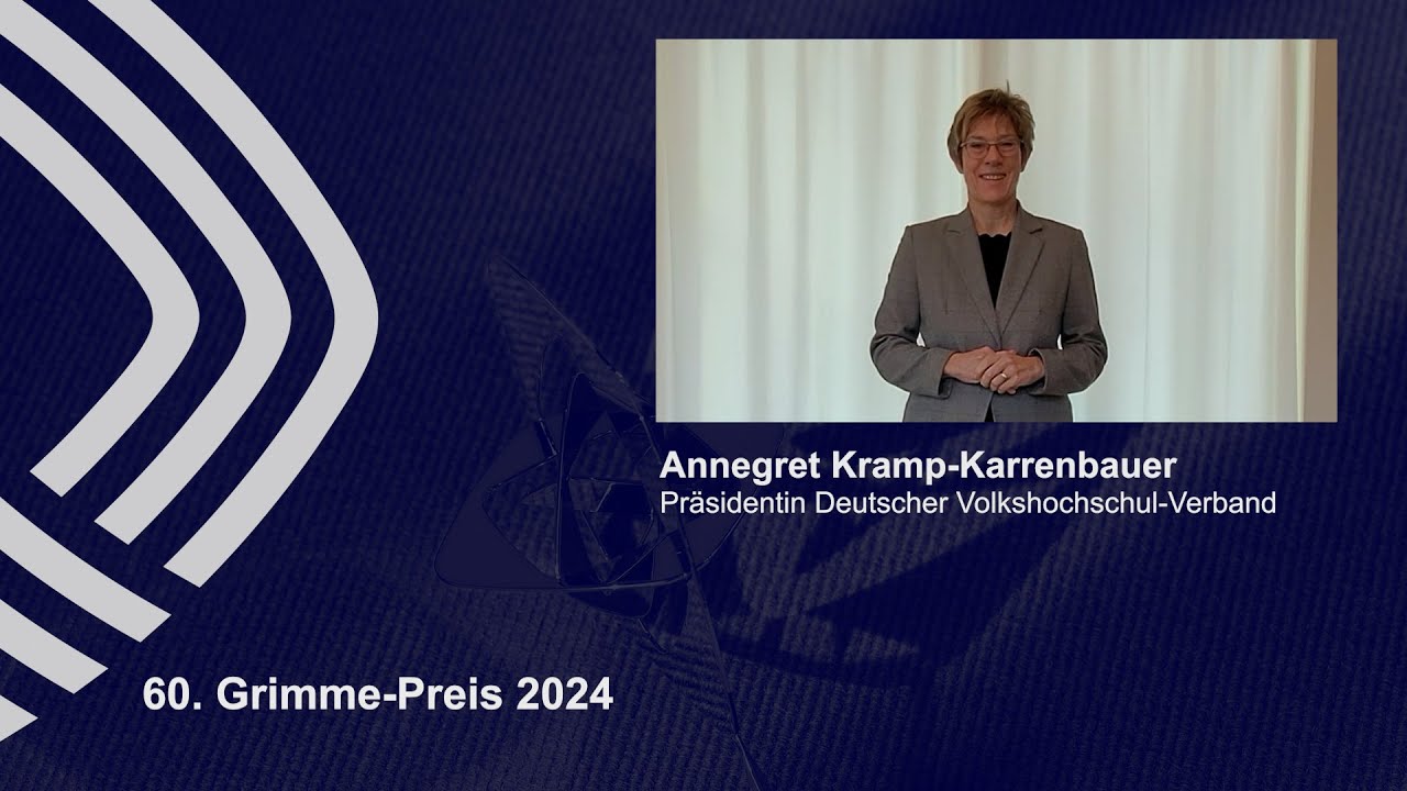 Annegret Kramp-Karrenbauer - YouTube