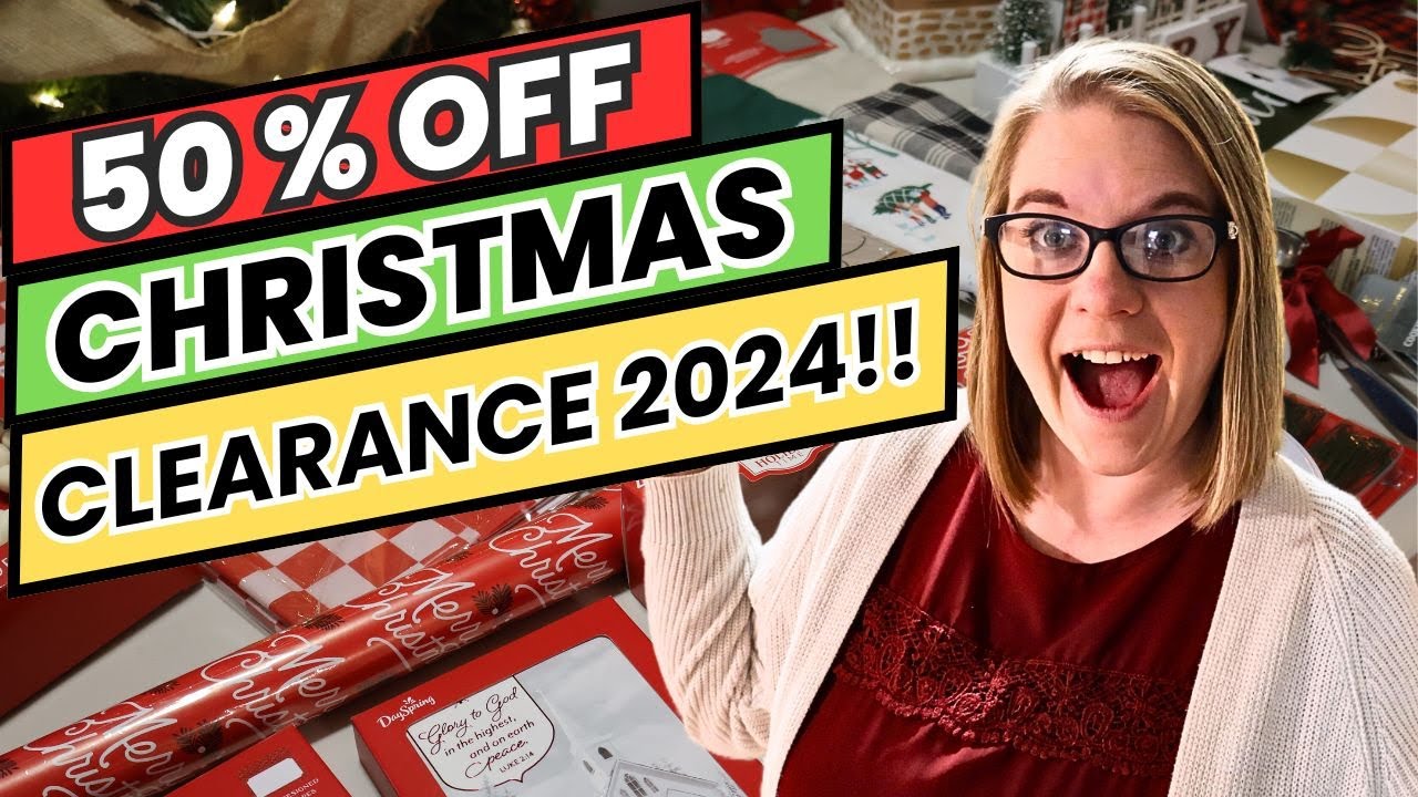 50 % Off Christmas Clearance | Shopping all the deals | December half ...