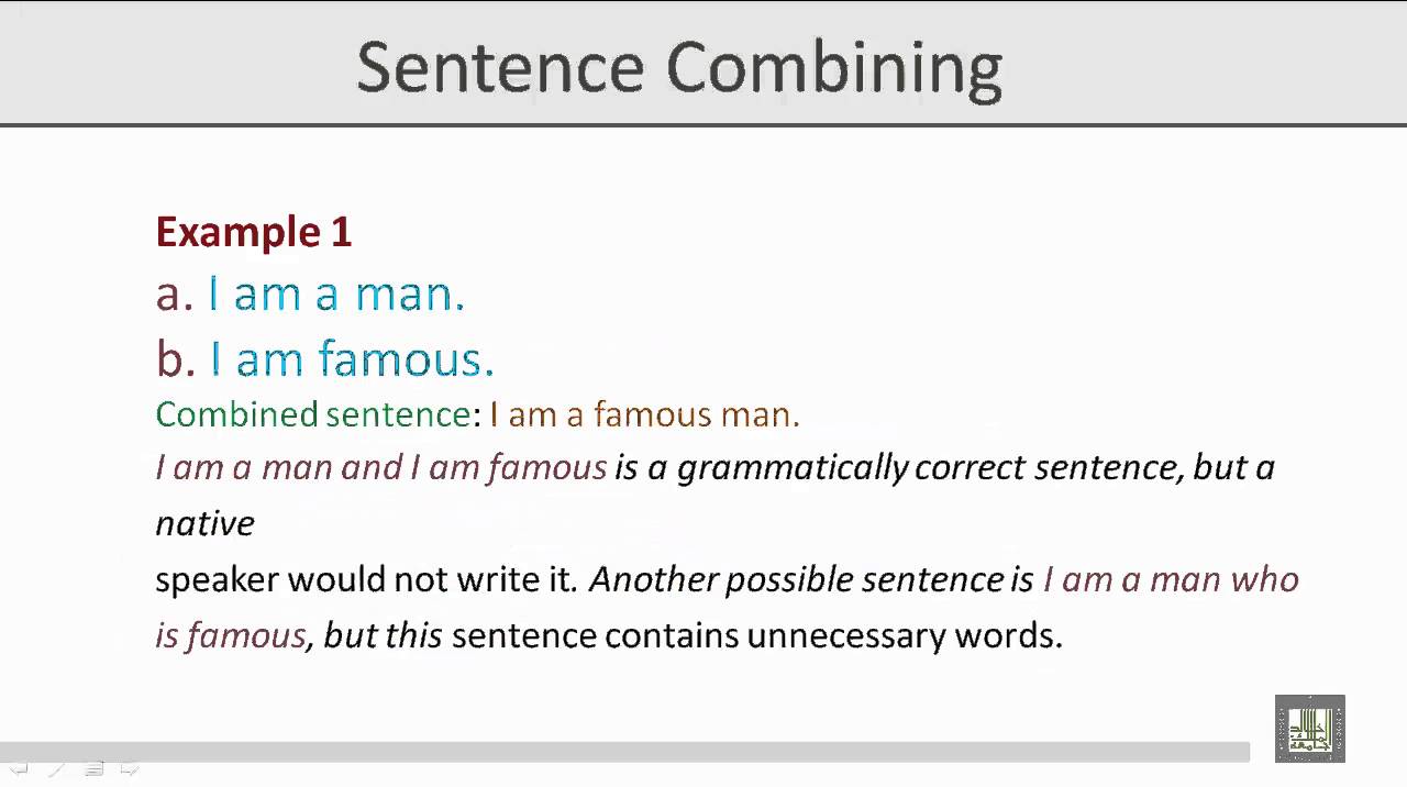 Technical Report Writing | U1-L9 | Combining Sentences - YouTube