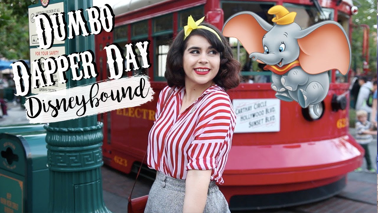 Dumbo DisneyBound Outfit | Disneyland Dapper Day - YouTube