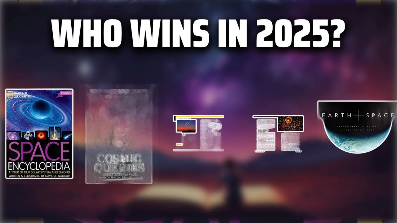 The Top 5 Best Space Books in 2025 - Must Watch Before Buying! - YouTube