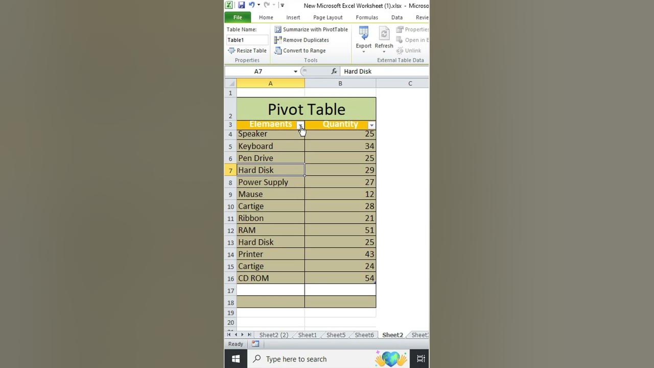 Create Pivot Table Excel Tips And Tricks Shorts Viralshorts Youtubeshorts Excelshorts