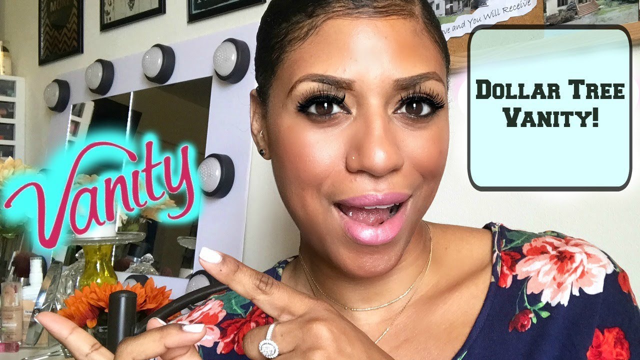 DIY Dollar Tree Vanity for CHEAP! - YouTube