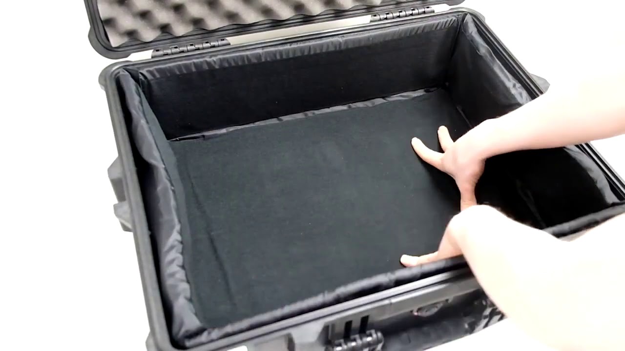 How to Set Up Padded Dividers in a Peli Case - YouTube