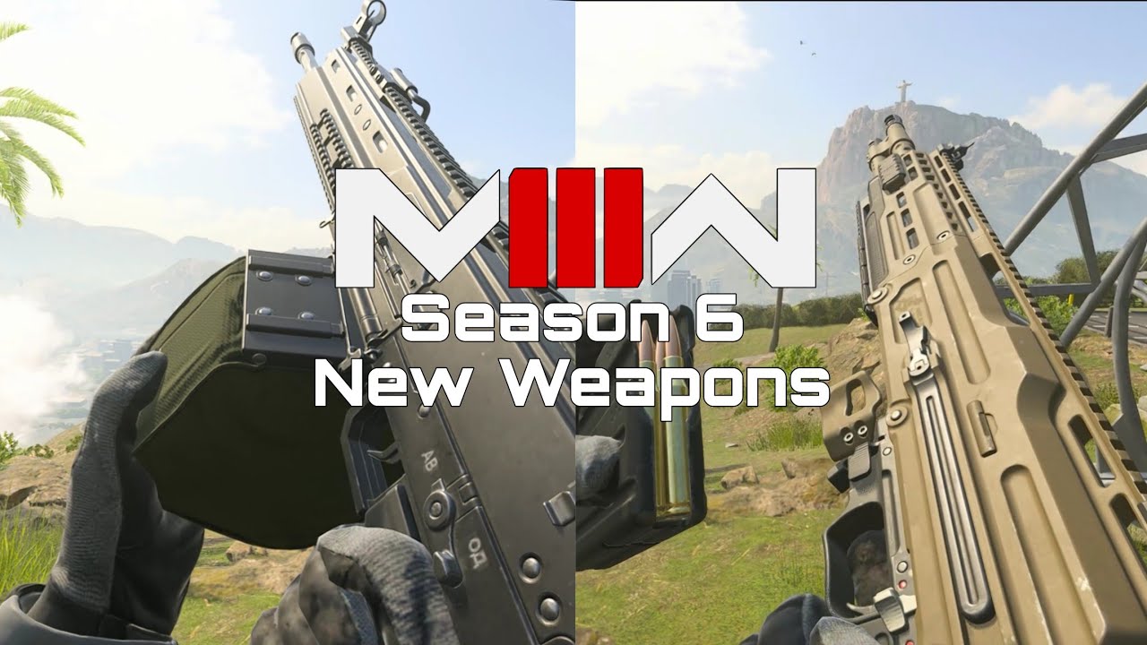 CoD: Modern Warfare III - Season 6 New Weapons Showcase - YouTube