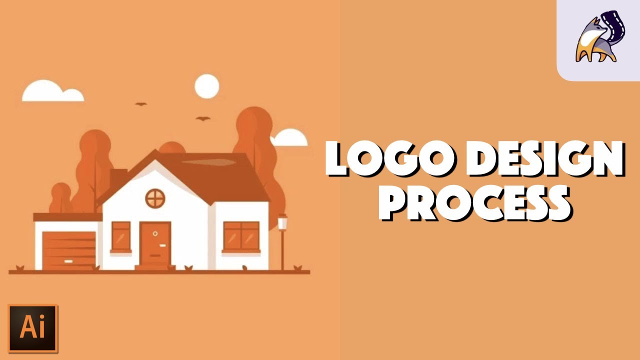 House Logo Design - Adobe Illustrator Tutorial - Logo Idea - YouTube