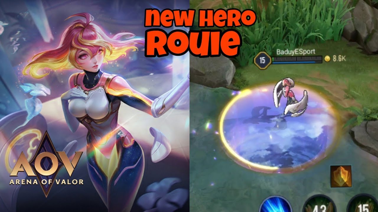 New Support : ROUIE | Arena Of Valor | LiênQuânMobile - YouTube