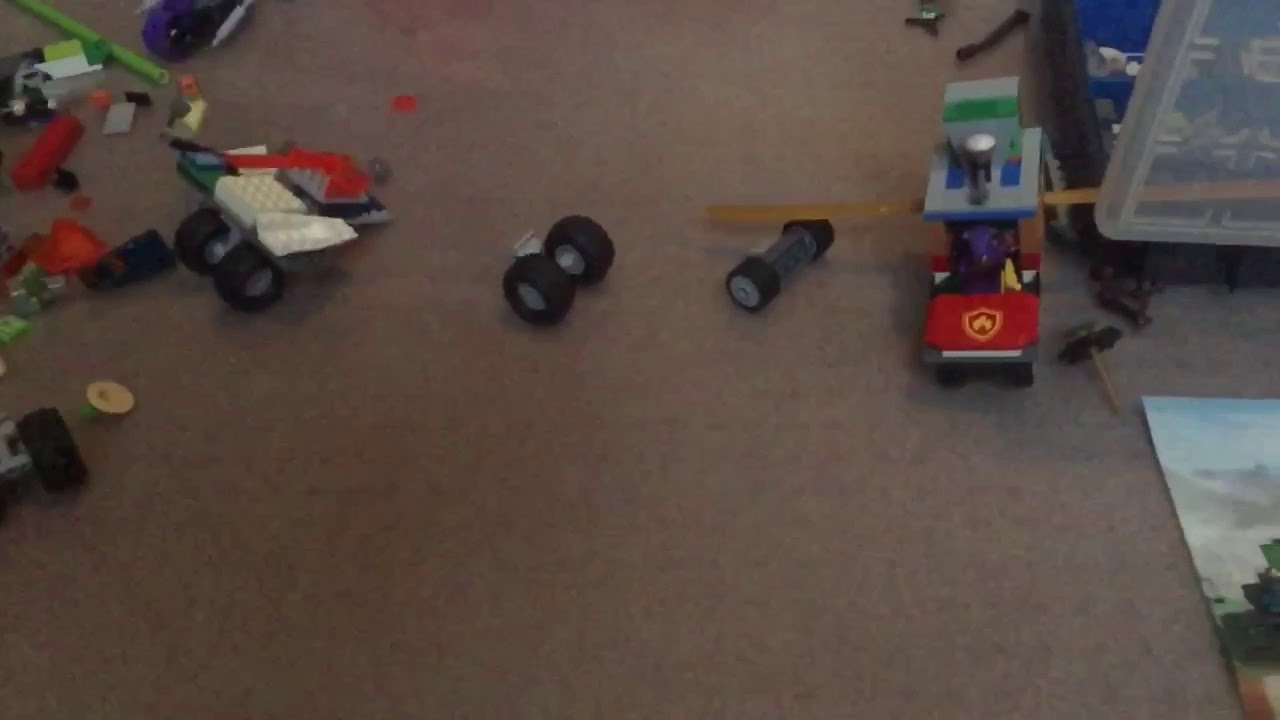 Slow motion Lego crash - YouTube