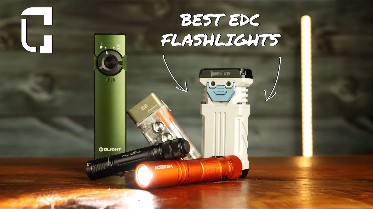 Top 5 Must-Have Flashlights for Your Everyday Carry! - YouTube