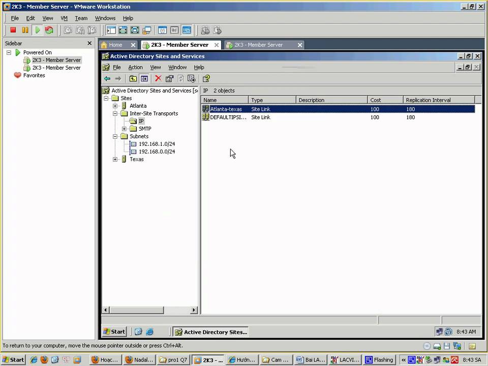 inter site replication - YouTube