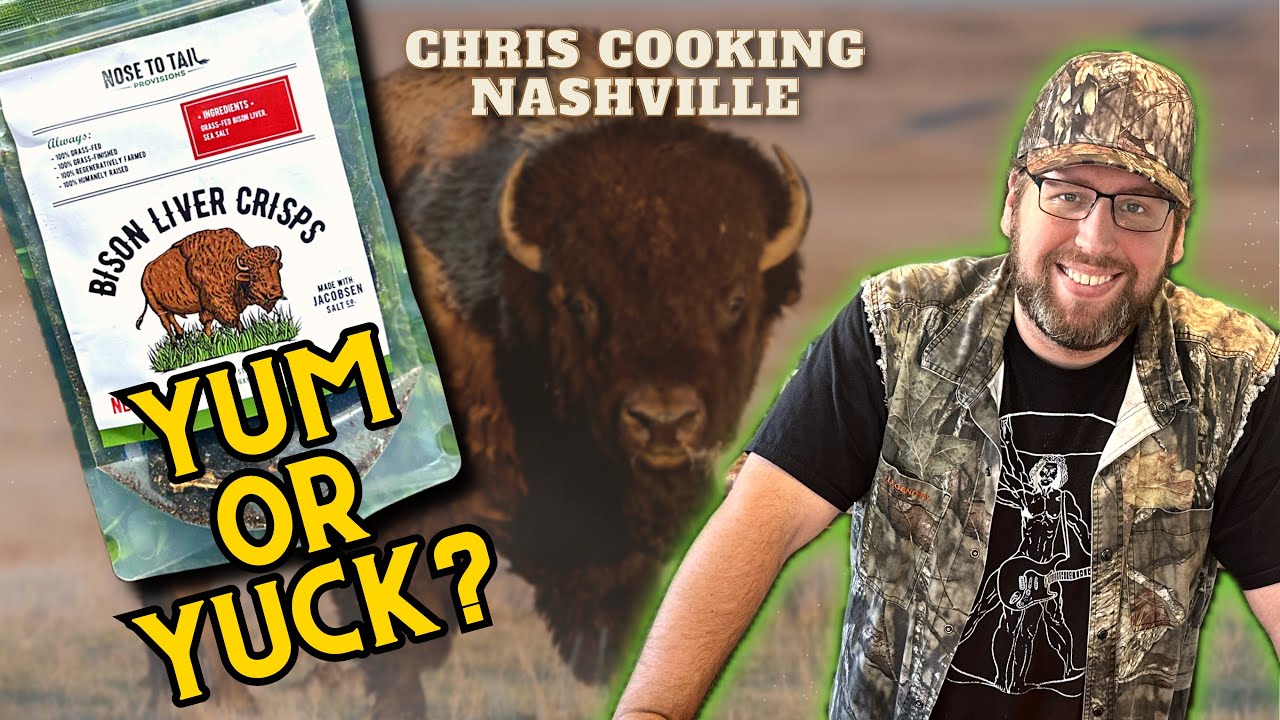 Tasting BISON LIVER CRISPS?! Nose To Tail Provisions Wants Feedback ...