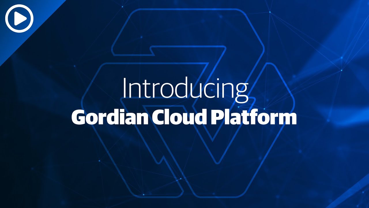 Introducing Gordian Cloud Platform - YouTube