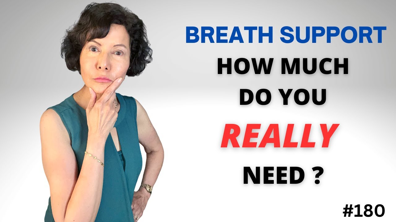 Breath Support - How Much Do You REALLY NEED? You need to know!! - YouTube