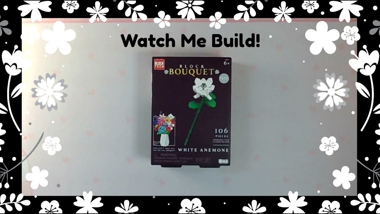 Watch Me Build! Block Tech - Block Bouquet - White Anemone - Sped Up ...