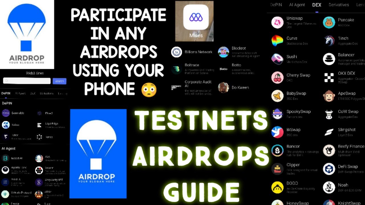 Participate In Any AIRDROP Using your Phone | Be Eligible without using ...