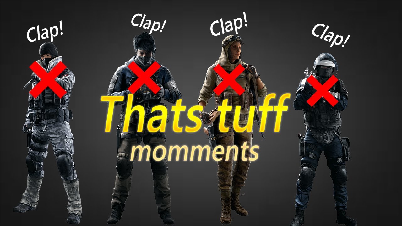 Tuff moments - rainbow six seige - YouTube