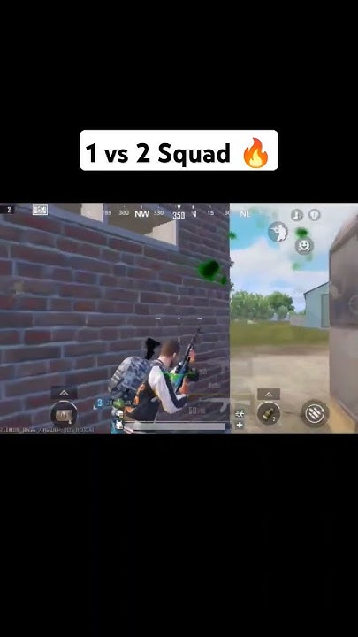 1 vs 2 Squad 🔥 #bgmi #pubg #pubgmobile #shirts #shortsviral #gaming #mobilegamig - YouTube