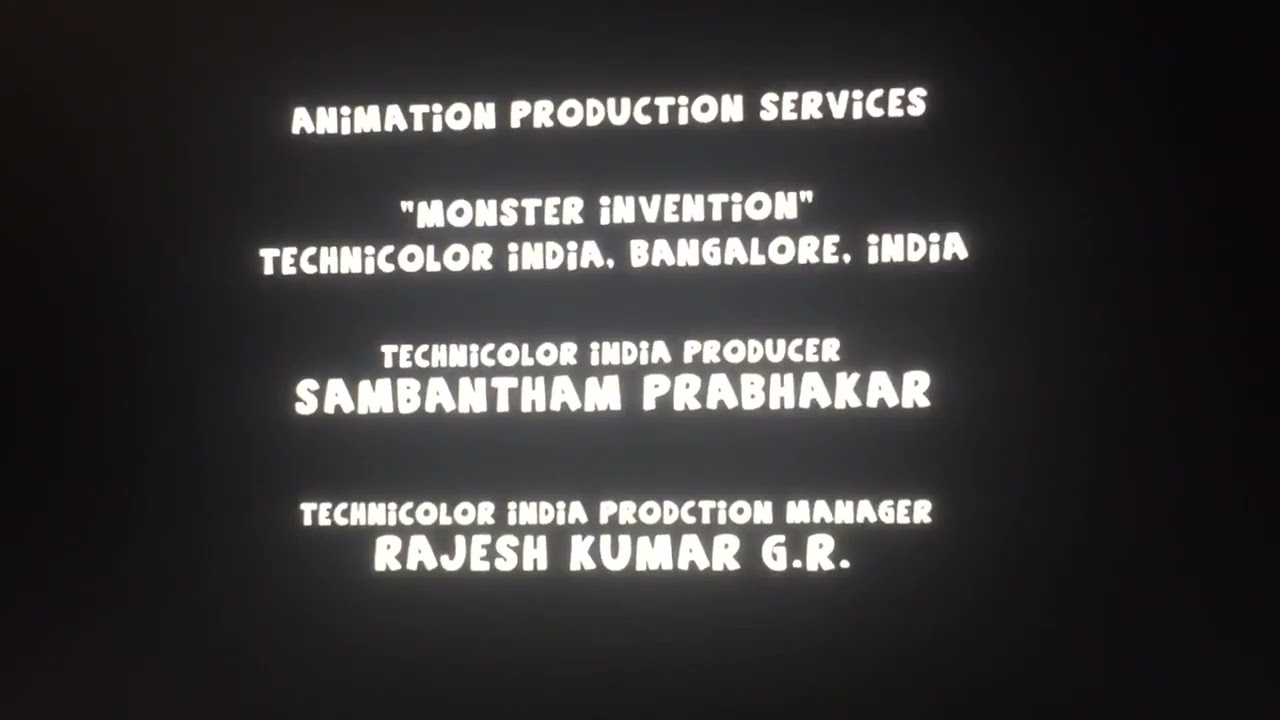 Robot and monster end credits - YouTube