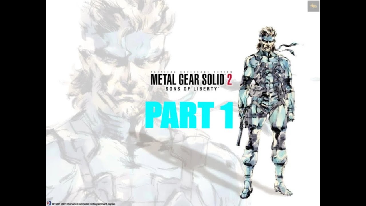 Metal Gear Solid 2 - Part 1 - Intro and Mini Boss - YouTube