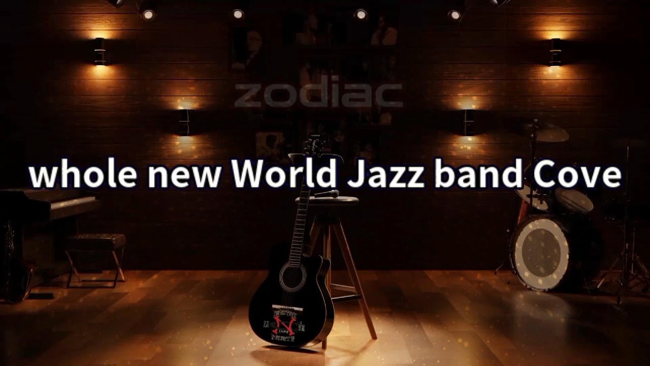 whole new World Jazz band Cove-Karaoke - YouTube