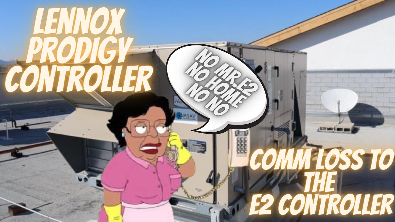 Lennox Prodigy Controllers Comm Loss to the Emerson E2 Controller - YouTube