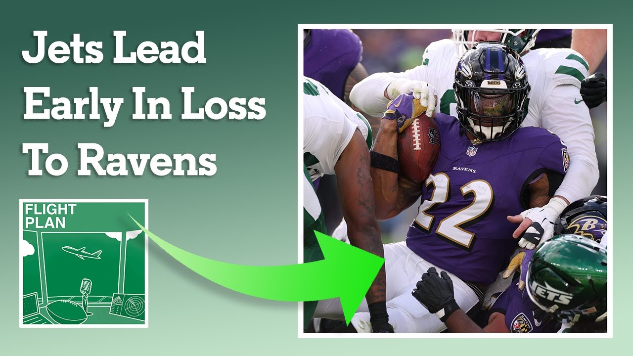Breece Hall's fumble, Aaron Glenn's reaction & a loss to Ravens - YouTube