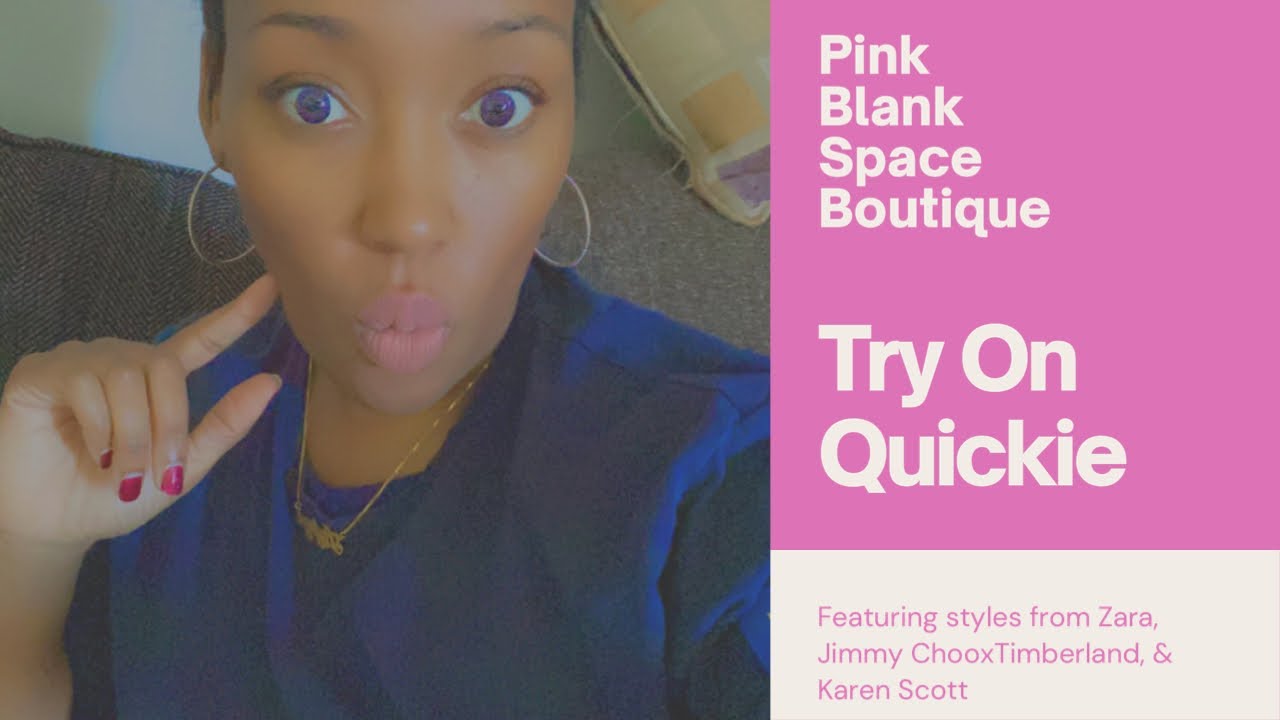 Try On Quickie: featuring Zara, Timberland/Jimmy Choo, & Karen Scott ...