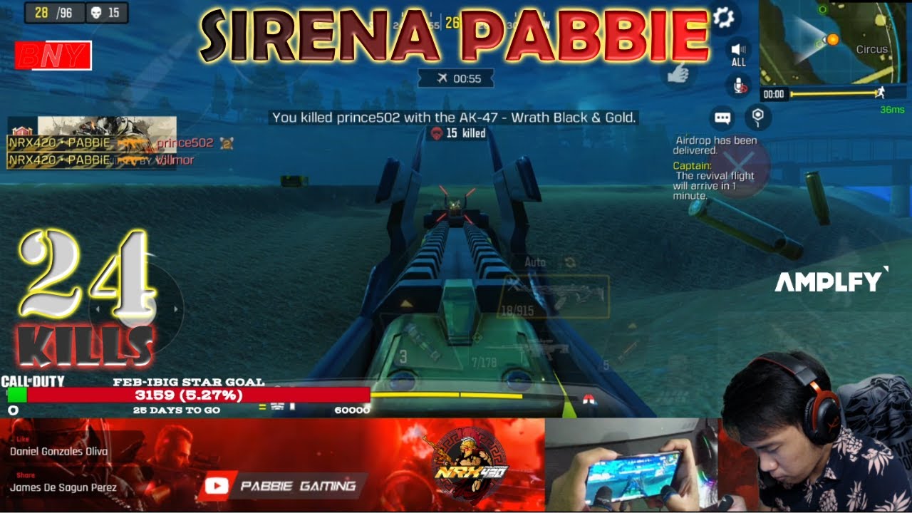HALA PABBIE SIGE SISIRIN MO | FULL DEEP DIVE FOR AK47! | NRX 420 | CODM ...