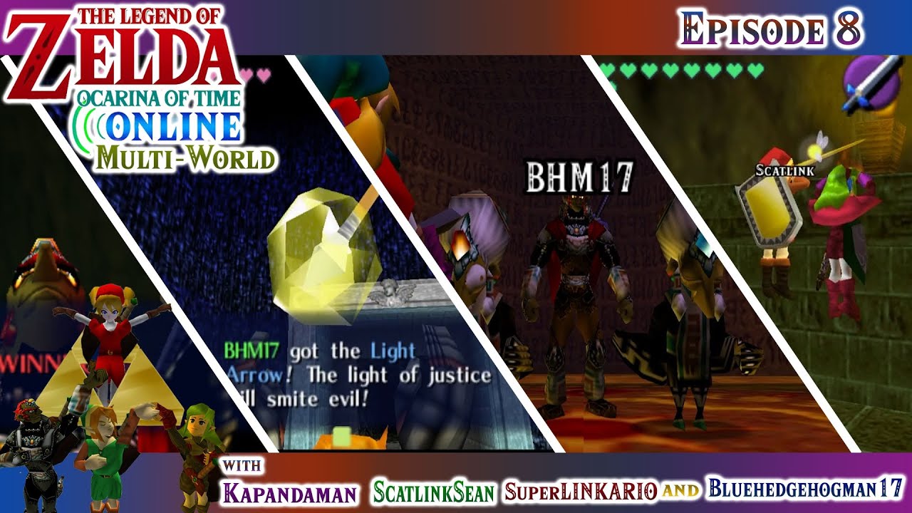 Zelda OoTO 4-Way Multi-World w/ Kapanda, Scatlink & BHM17: Episode 8 - Double-Dynamite ...